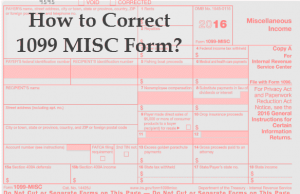 How to Correct a 1099 Form? Steps for 1099 Corrections