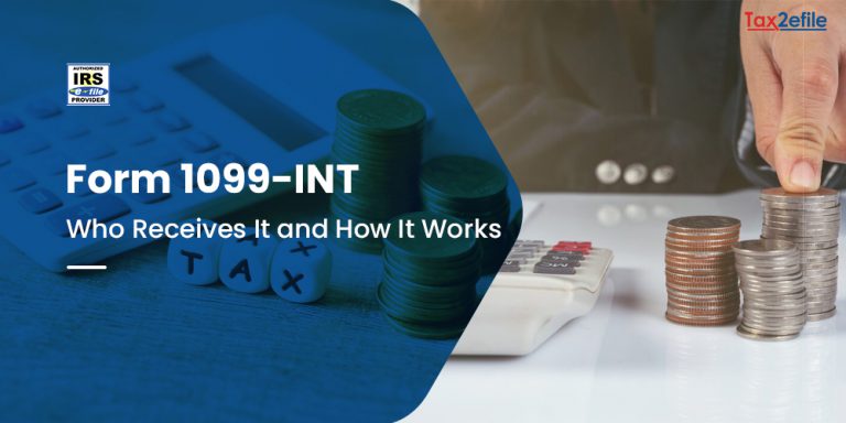 IRS 1099-INT Form | Who Should File IRS 1099-INT