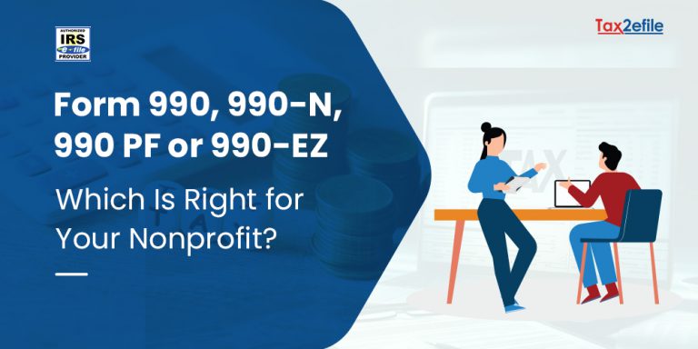 990-EZ Tax Form And Instructions